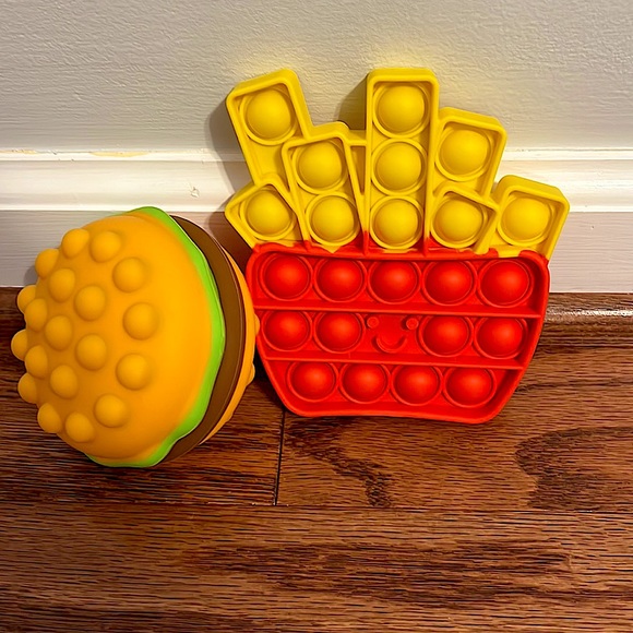 Toys | Pop It Burger And Fries Set | Poshmark